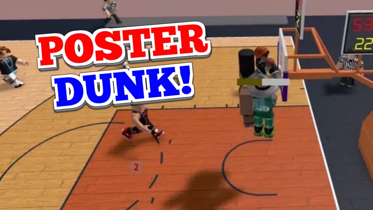 DUNKED ON | Hoops Highlights #4 - Roblox - YouTube