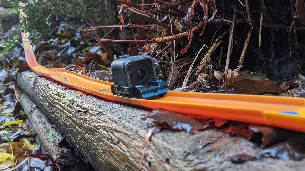 Hot Wheels GoPro Outdoor Track! - YouTube