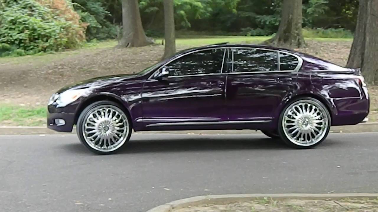 Candy Purple Lexus on Dub Floaters at Mlk Park Part 2 - YouTube