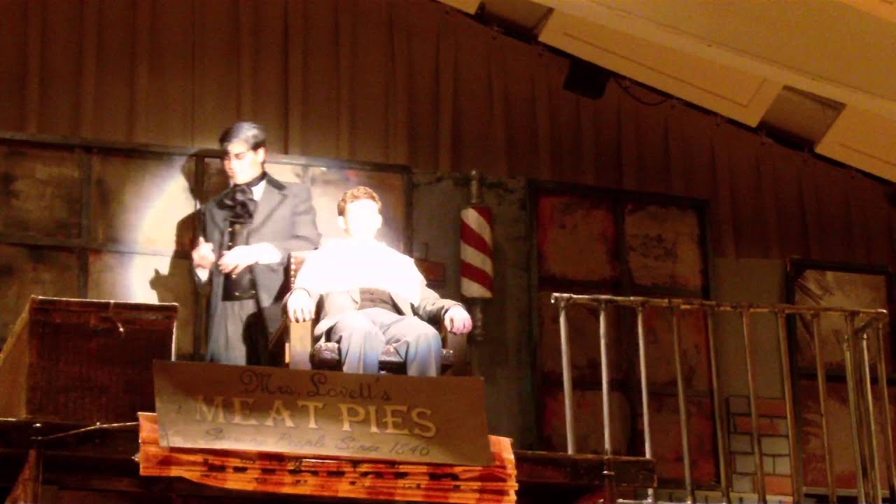 Sweeney Todd, Ryan as Judge Turpin, end, MYT 2014 - YouTube