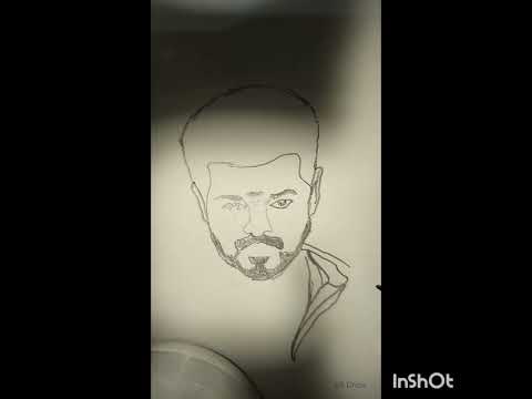 Vijay Thalapathy drawing easy drawing - YouTube