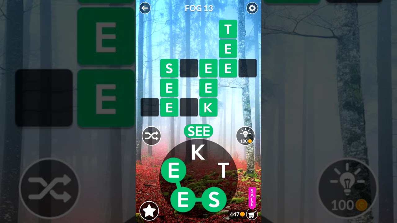 Wordscapes Fog 13 | Wordscapes Answers - YouTube