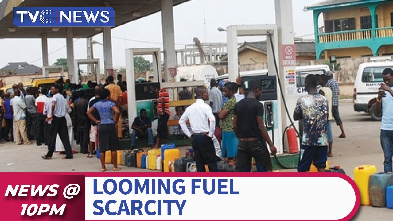 (VIDEO) Long Queues Resurface On Lagos Island Over Fuel Scarcity - YouTube
