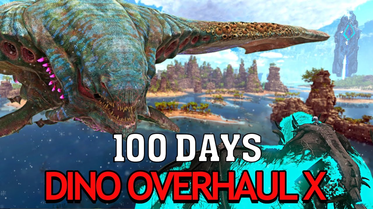 I Survived 100 Days In Ark DOX... Ark's Hardest Mod! - YouTube