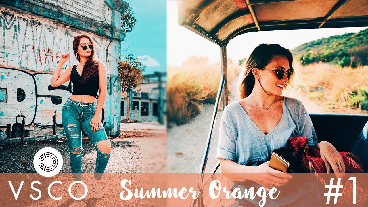 Teal and Orange VSCO app editing tutorial on iPhone & Android for ...