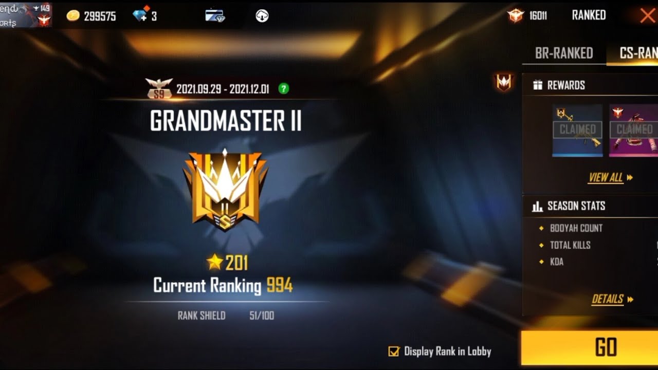 CS Rank Grandmaster Top 1000 Again 😈😈 - YouTube