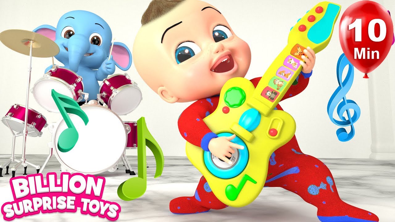 I am a Music Man - BillionSurpriseToys Nursery Rhymes, Kids Songs - YouTube