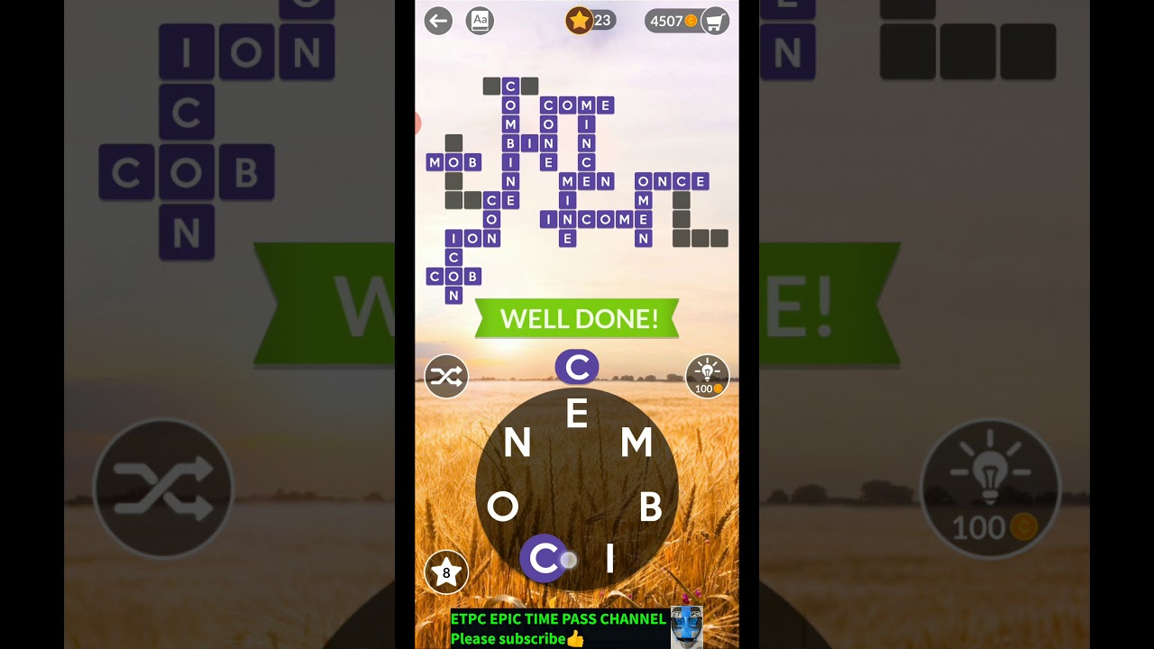 WORDSCAPES LEVEL 10354 - YouTube