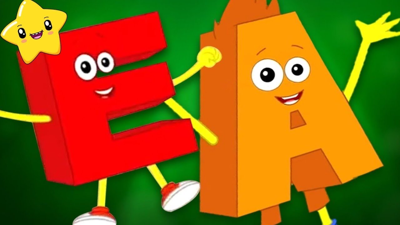 Five Little Alphabets | Nursery Rhymes & Kids Songs | Learning Videos ...