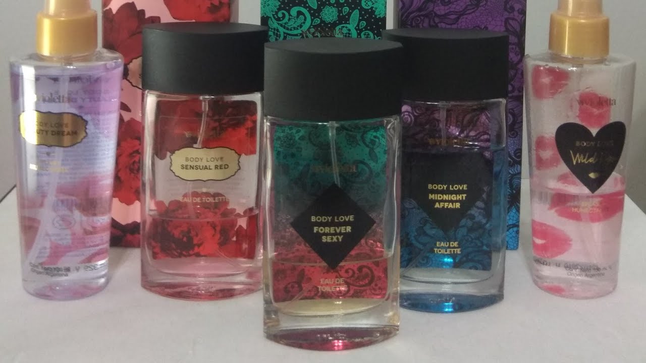 LINEA COMPLETA BODY LOVE ( VIOLETTA COSMÉTICOS) - YouTube
