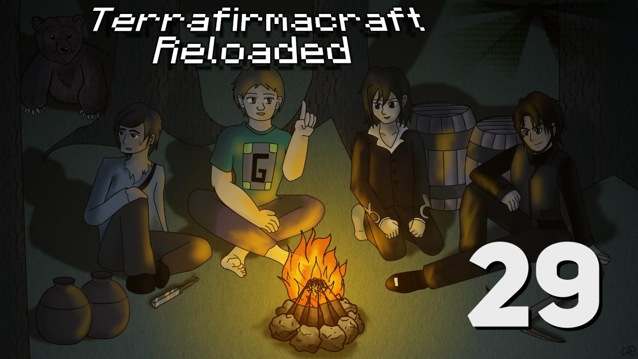Terrafirmacraft Reloaded with Mindcrack 029 - It's good to have a map ...