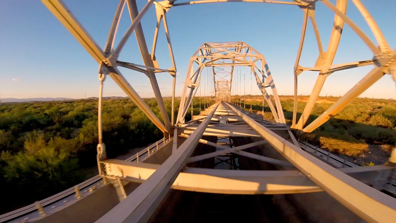 Flying Through A 1/4 Mile Flume Bridge! - YouTube