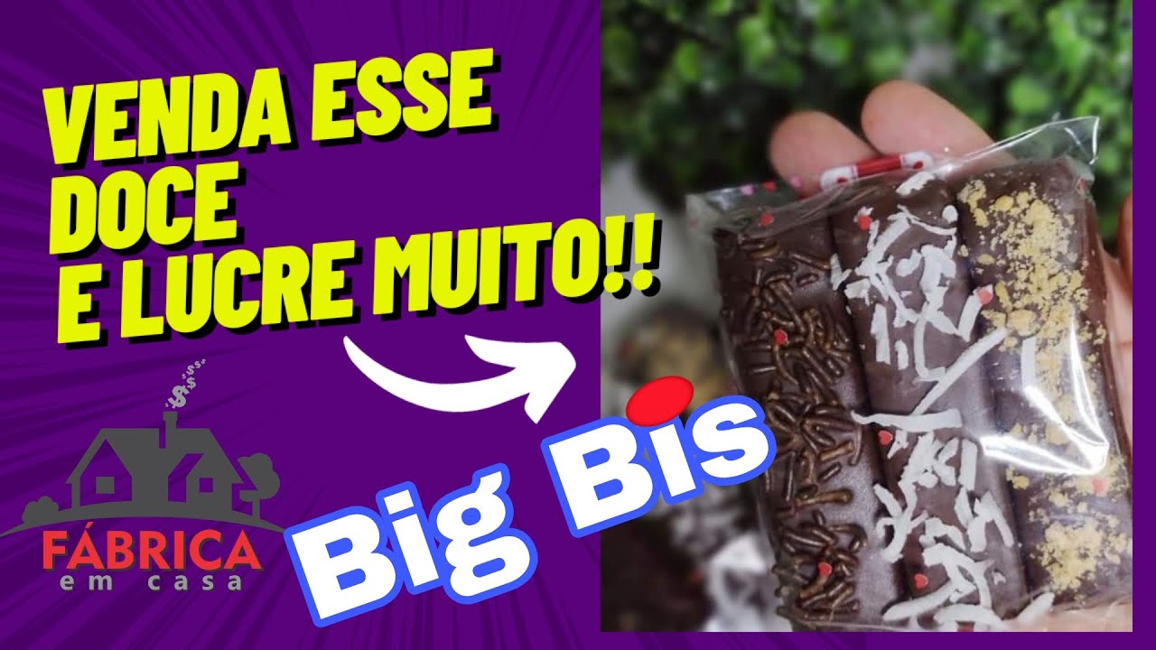 BIG BIS- ESSE DOCE DÁ PRA VENDER HÁ 1,00 REAL!! - YouTube