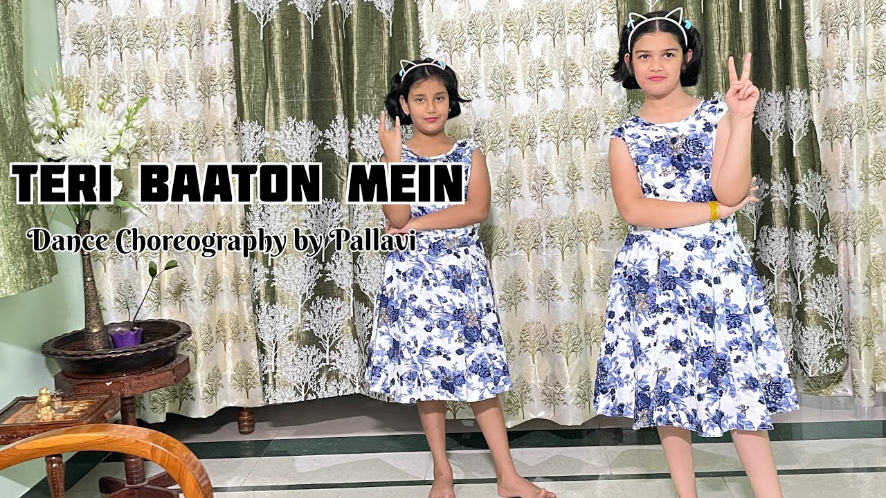 Teri Baaton Mein | Sahid Kapoor ,Kriti Sanon | Dance Cover by Pallavi ...