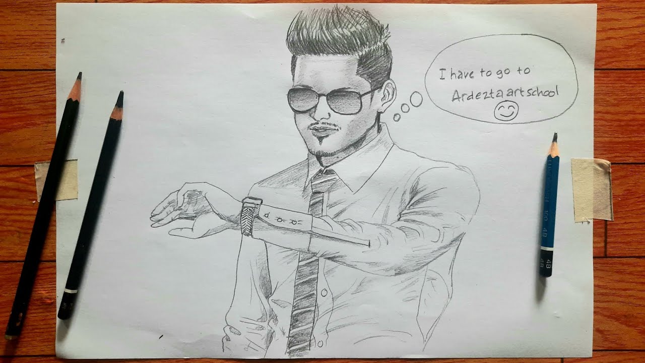 how to draw boys easy for beginners. Step by step. Easy drawing. - YouTube