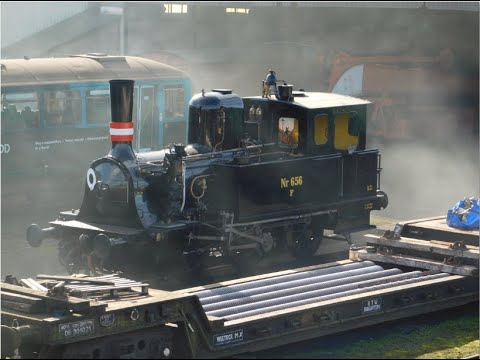 Nene Valley Railway 0-6-0 Danish F Class 656 'Tinkerbell' Restoration ...