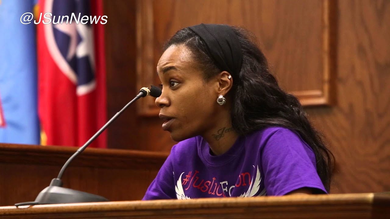 VIDEO: Renicka Croom testifies at hearing - YouTube