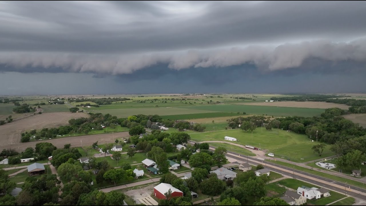 2024-06-02 - Shelf Cloud ⛈️ Drone Footage 🛸 I Hate Everything About You ...