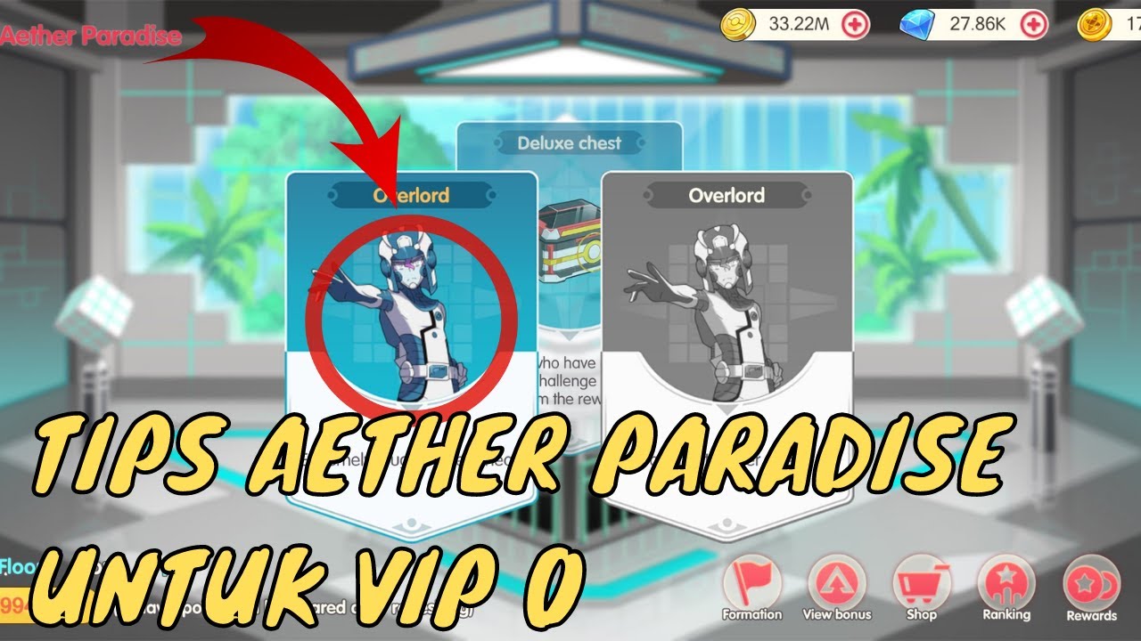 TIPS MENYELESAIKAN AETHER PARADISE UNTUK VIP 0 | POCKET INCOMING - YouTube