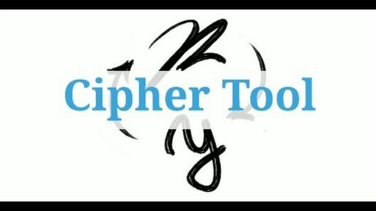 Cipher Tool App - YouTube