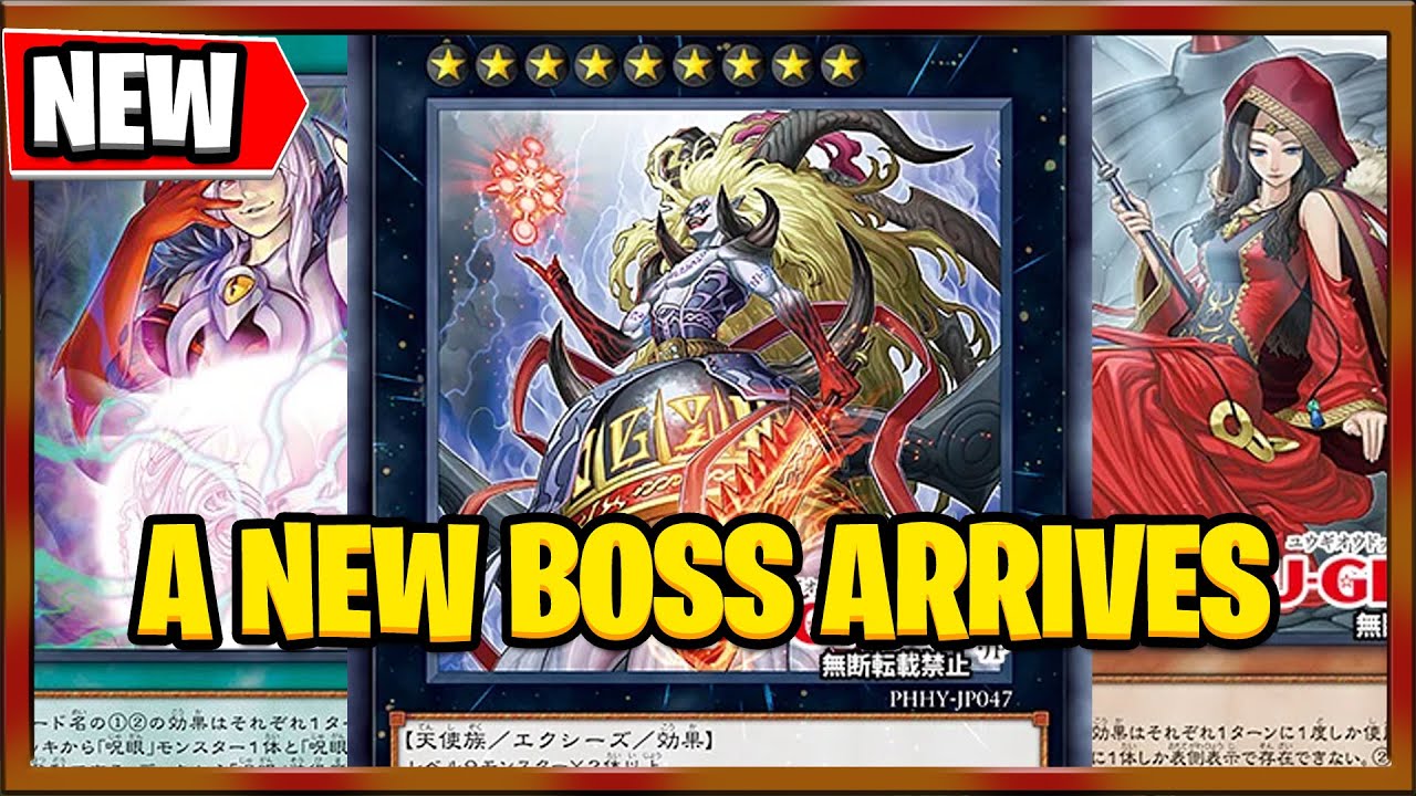 New YuGiOh Boss Monster Arrives New Evil Eye And Generaider Support ...