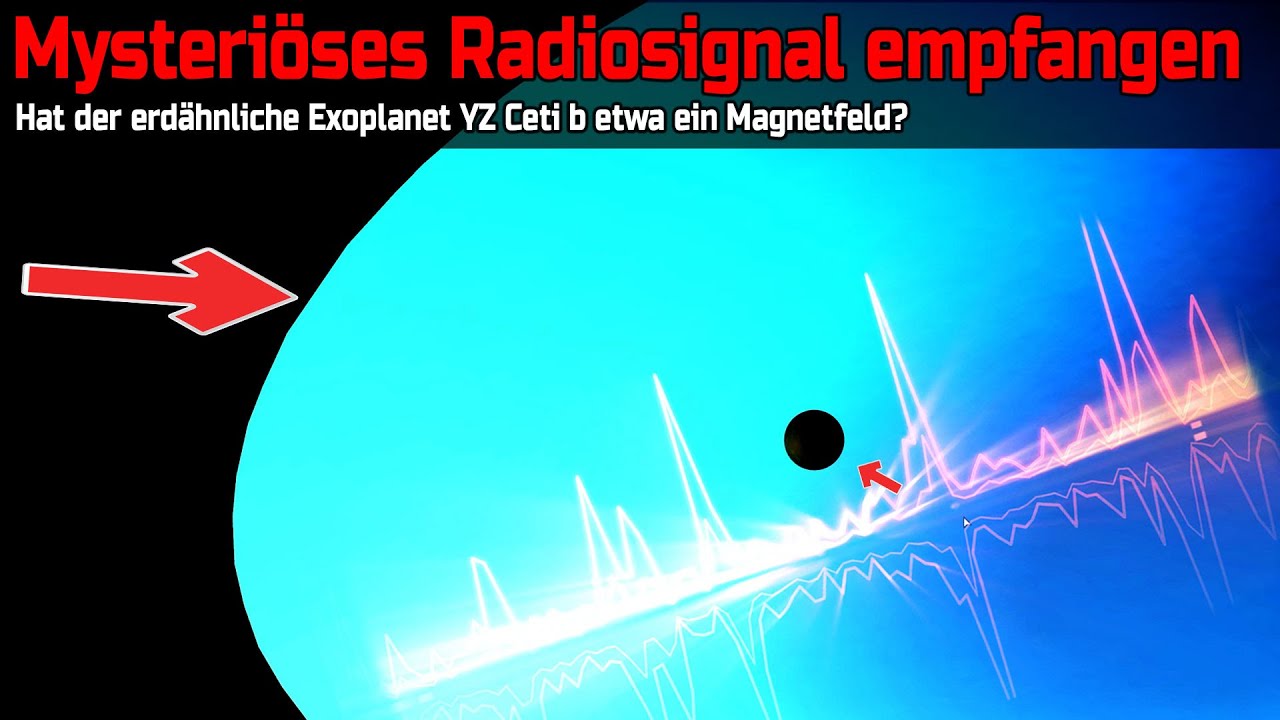 Mysteriöses Radiosignal - Gesteinsplanet YZ Ceti b könnte Magnetfeld ...