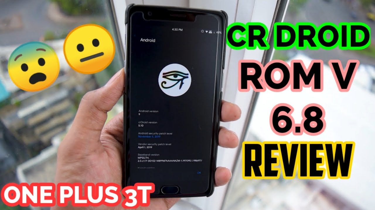 CrDroid v6.8 Rom review latest build for oneplus 3t | (Android 10) for ...