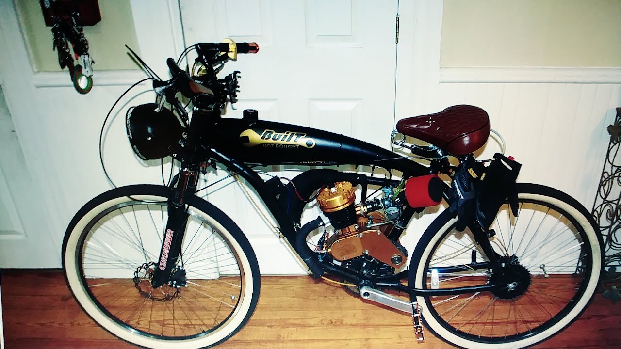 My 7 speed bicycle build.. A work in progress - YouTube