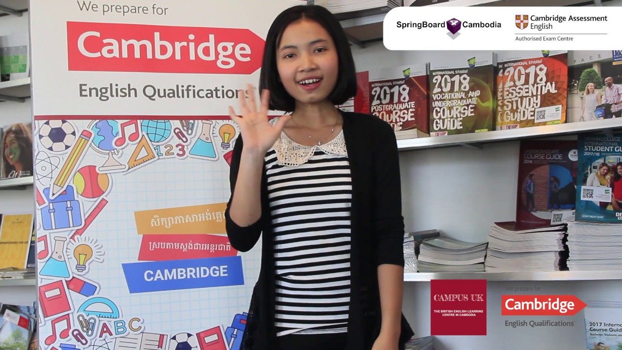 Student's impression about studying at Campus UK. - YouTube
