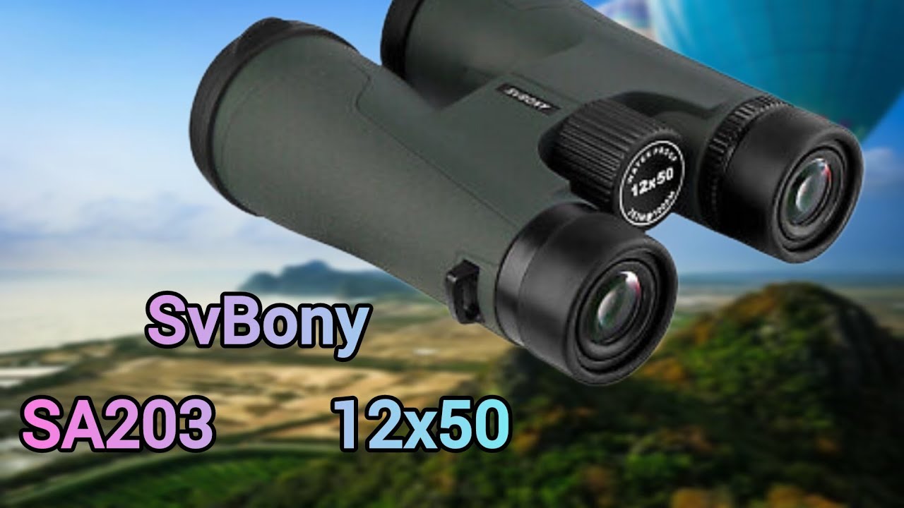 Огляд на Бінокль svbony SA203 12x50 як вибрати - YouTube