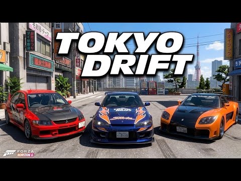 Tokyo Drift in Forza Horizon 6 nachgestellt!
