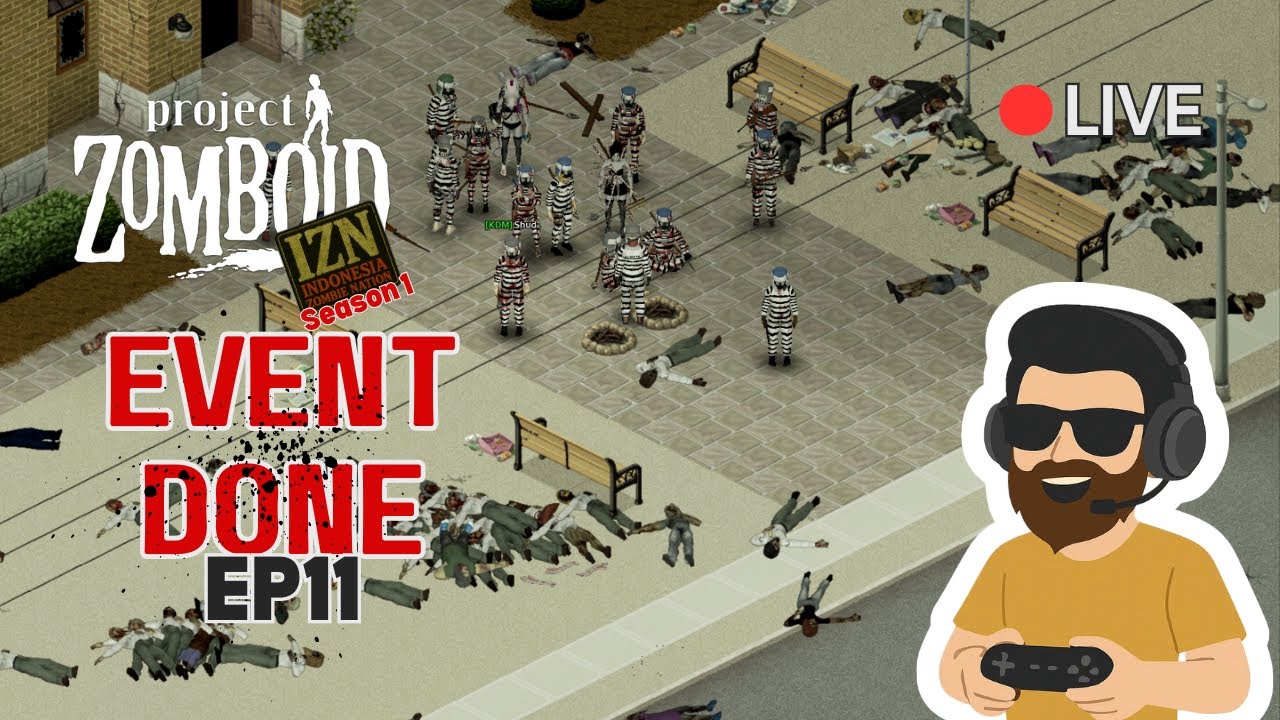 (REPLAY) Hari-hari di Indonesia Zombie Nation | Project Zomboid ...