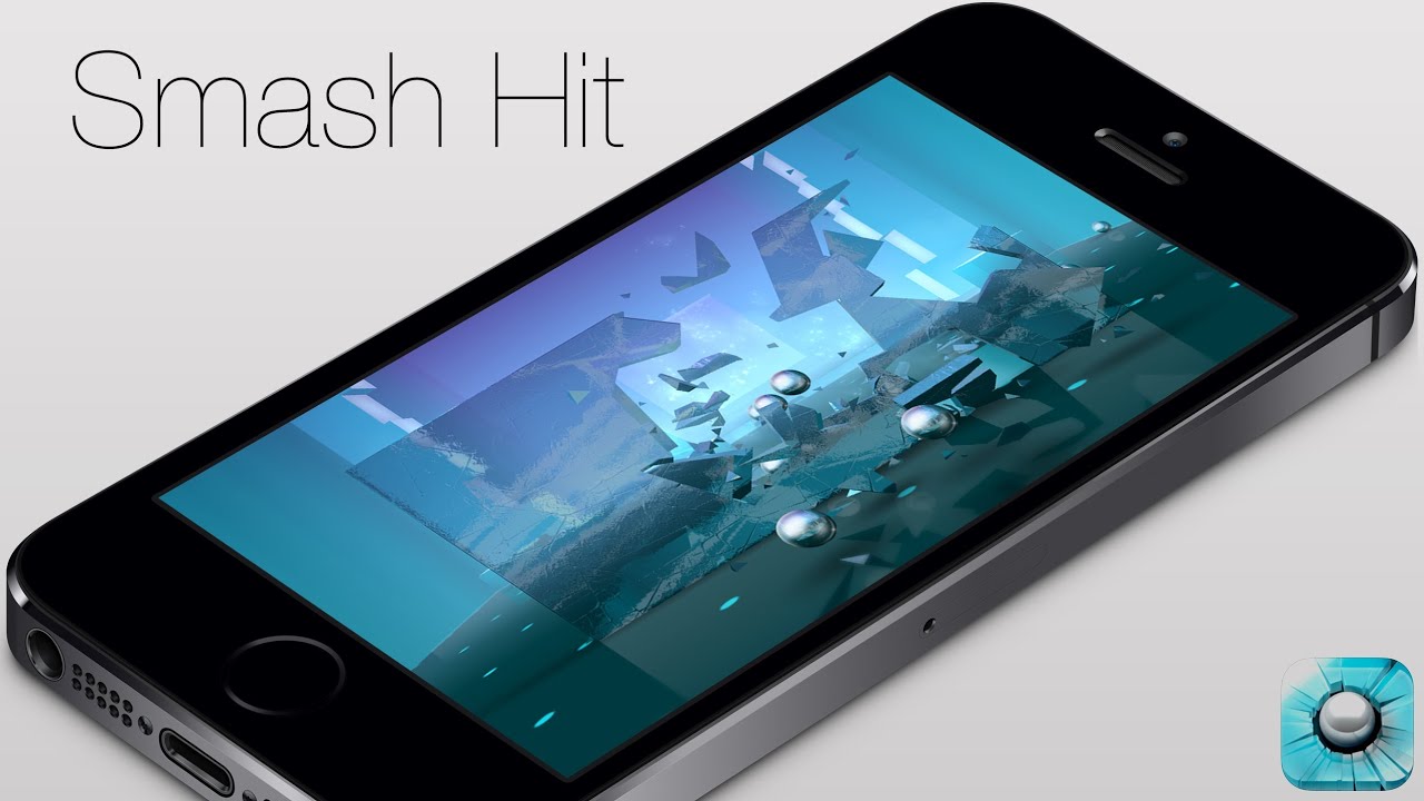 [99 сек.] Smash Hit - залипалово уровня Flappy Bird - YouTube