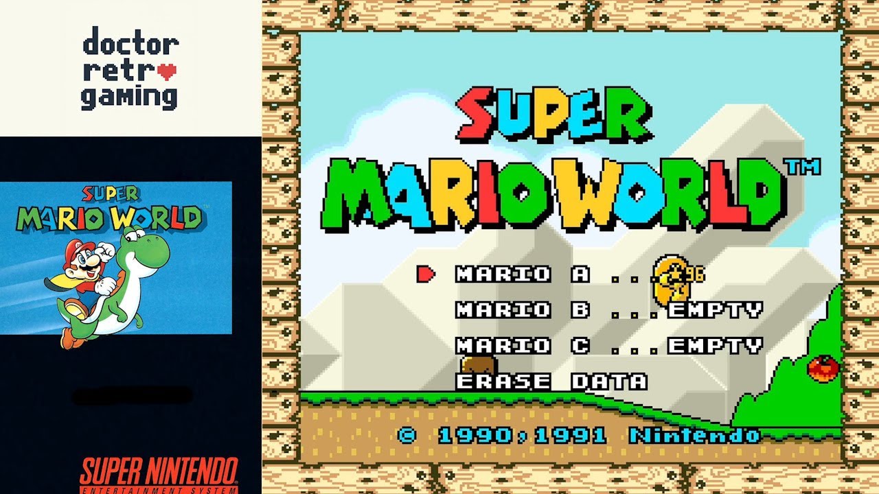 [066] Super Mario World (Exit Overview) | SNES - YouTube
