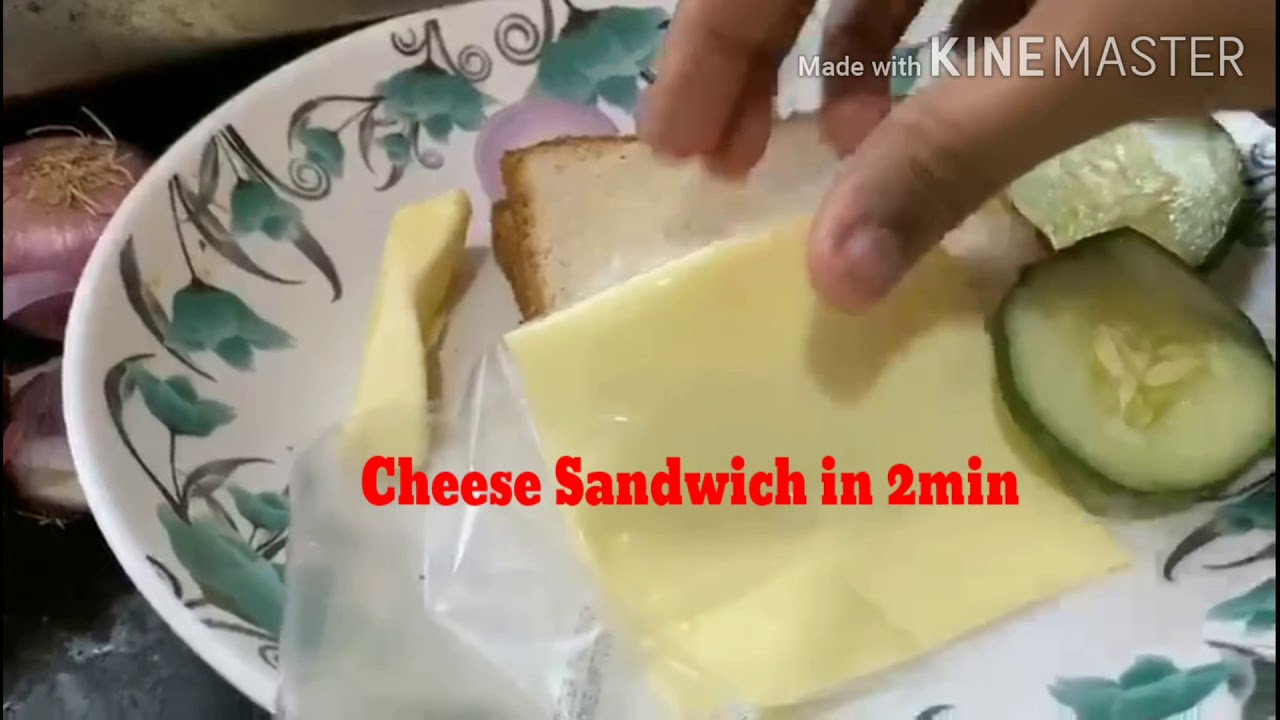 Cheese Sandwich in 2mins(1st video) | Nila Talkies |ச்சீஸ் சன்விஜ் ...