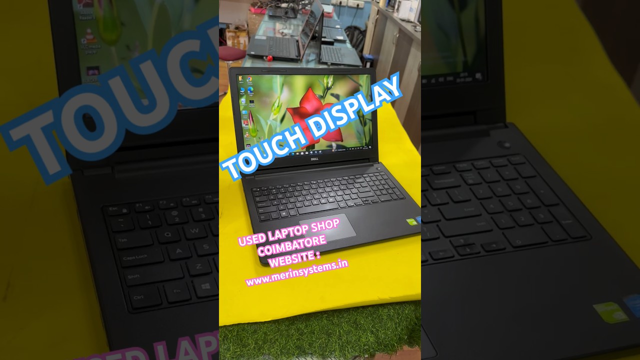 TOUCH DISPLAY LAPTOP 2 GB NVIDIA GRAPHICS CARD i5-5 GENERATION - YouTube