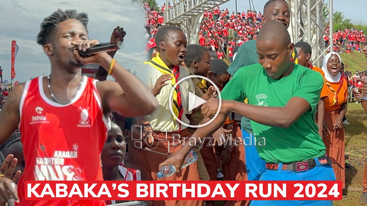 TOM DEE AYIMBYE OMUZABBIIBU KABAKA’S BIRTHDAY RUN 2024 MU LUBIRI - YouTube