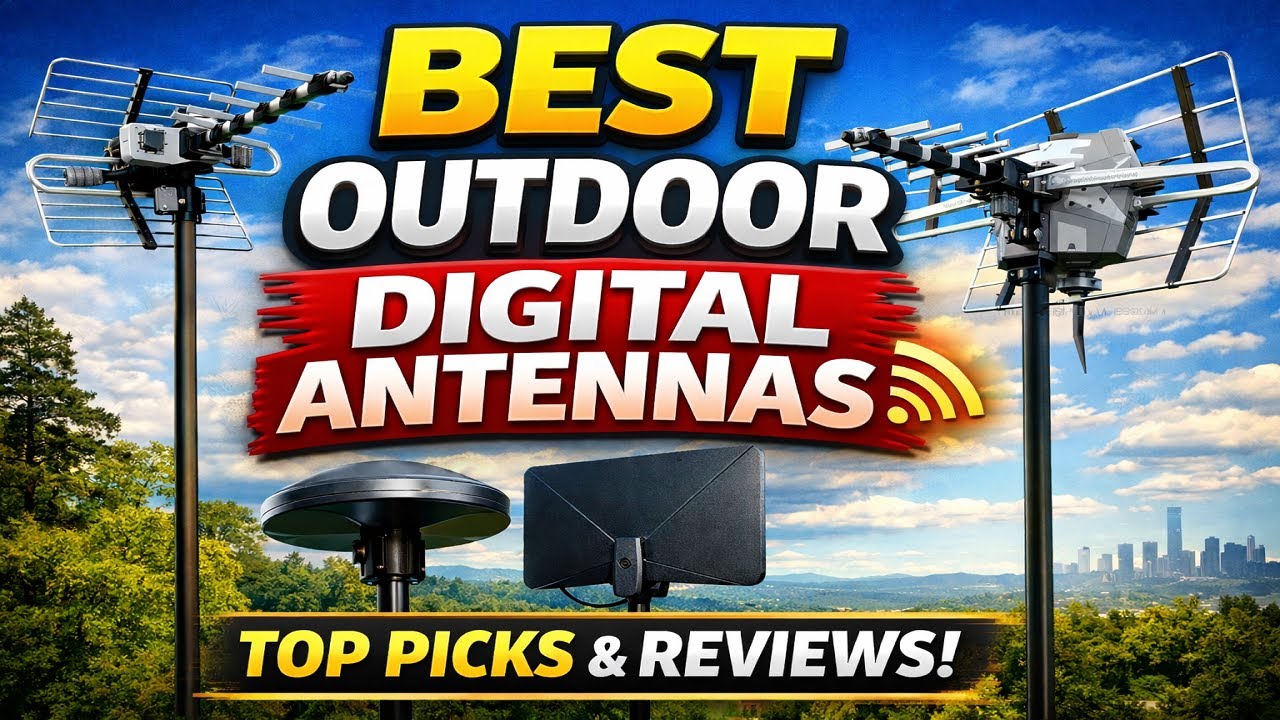 Best Outdoor Digital Antennas (2026) — Top 5 Ranked - YouTube
