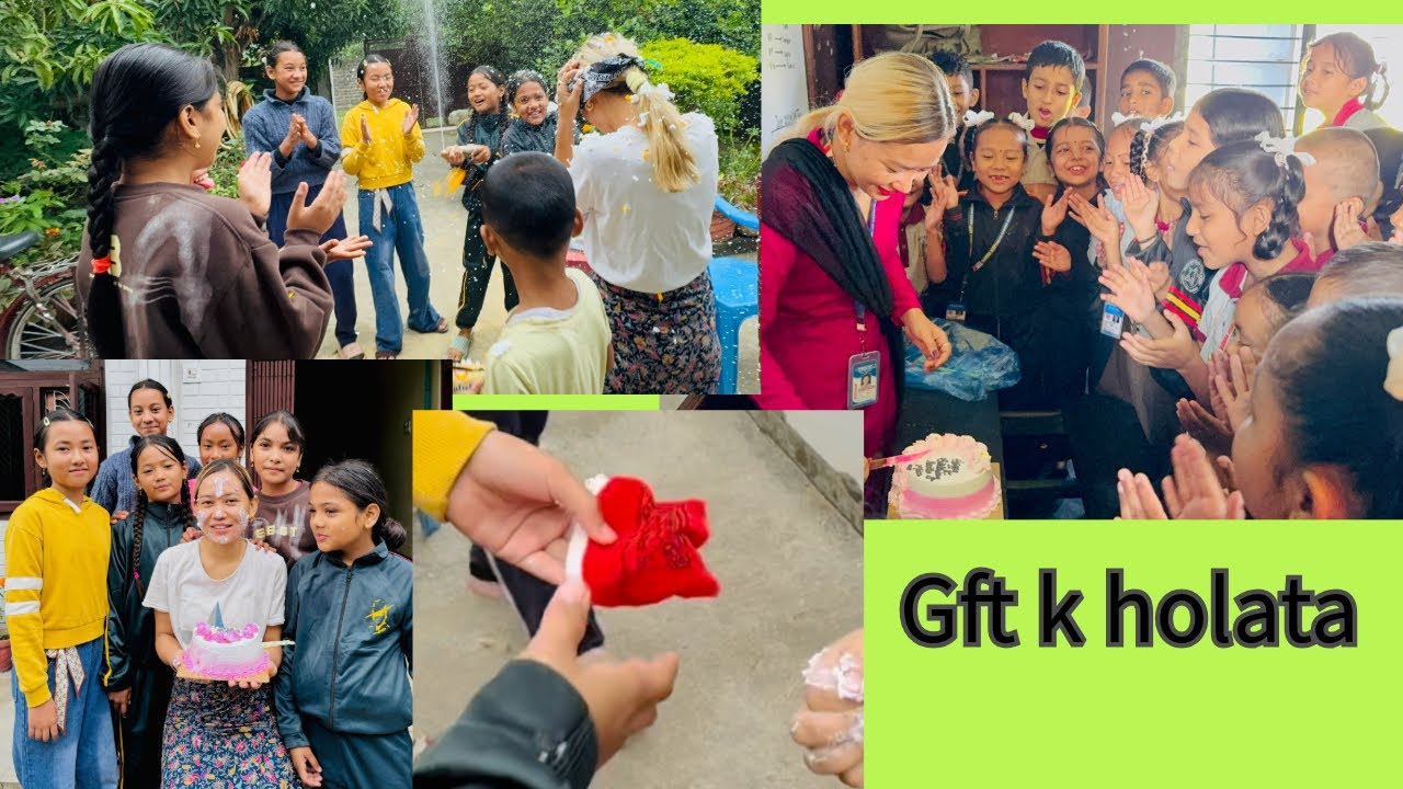 #second#surprised#frm#students ️ KanXi ko lagi Ghr mai aaunu vako wish ...