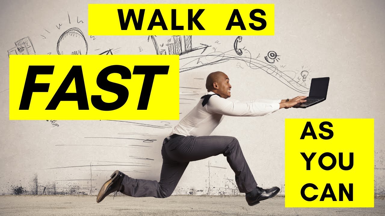 Fitness Tracker: Why You Should WALK As Fast As You Can Before it’s too ...