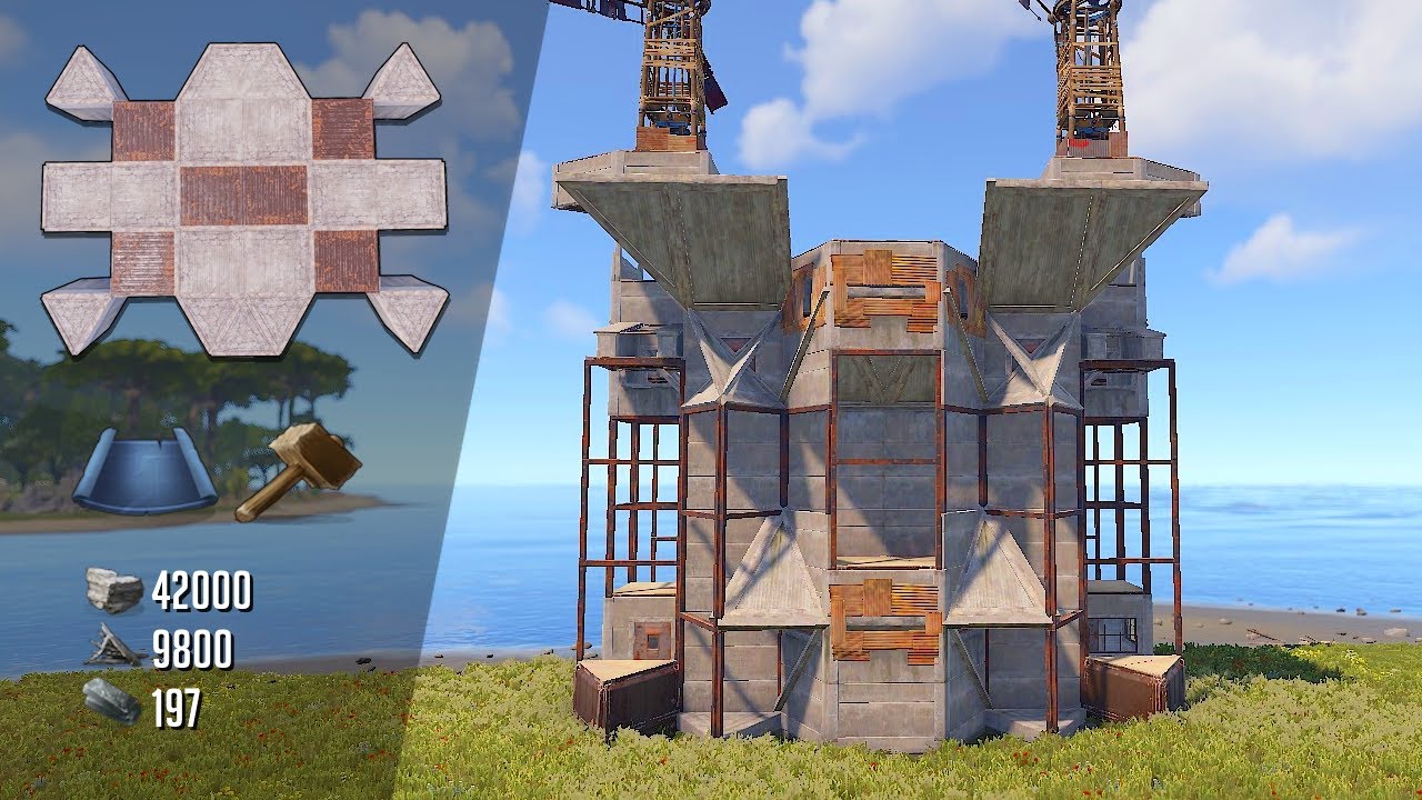 PERFECT Rust DUO SNOWBALL Base Design 2025 – Ultimate Duo Build - YouTube