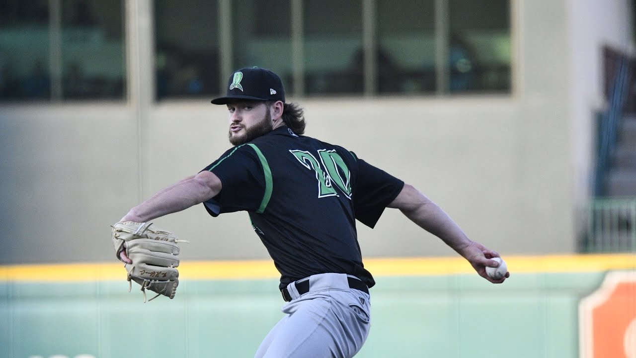 Andrew Moore Strikes Out Five in Three Innings - YouTube