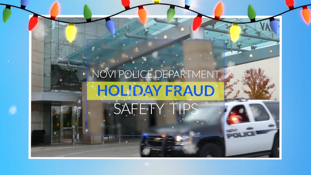 Holiday Fraud Safety Tips - YouTube