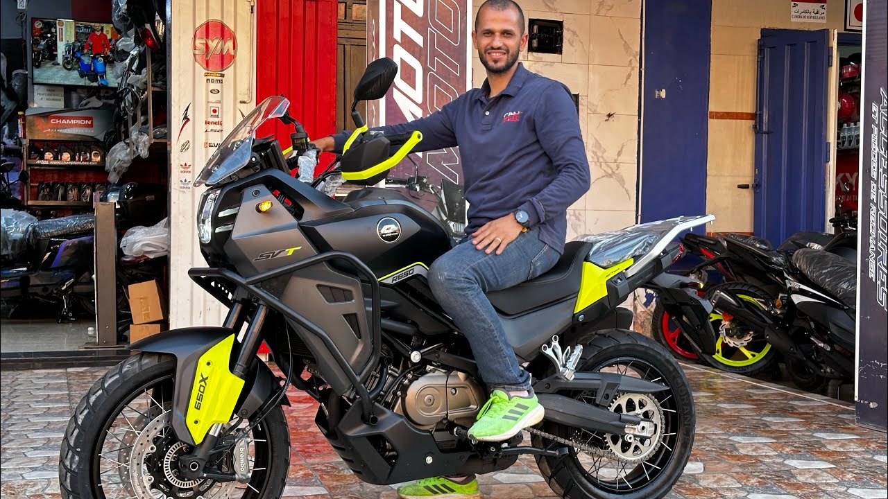 الجديد ثاني QJ MOTOR SVT 650x 🔥🔥 وأخيرا وصل الوحش المنتظر 😍 - YouTube