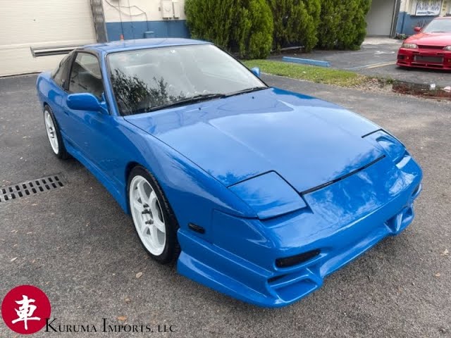 Nissan 180sx Azul Carretera Nissan 180SX Feature | S Chassis