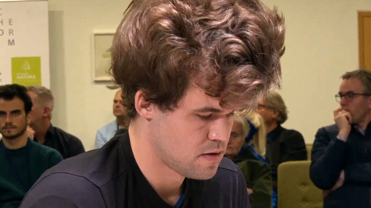 Magnus Carlsen, World Hair Champion - YouTube