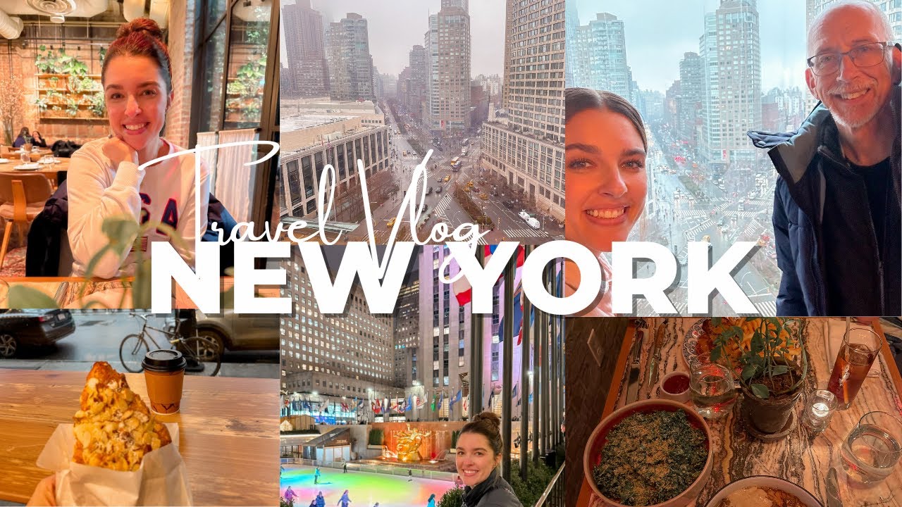 NEW YORK CITY VLOG | exploring Manhattan, Central Park, Radio City ...
