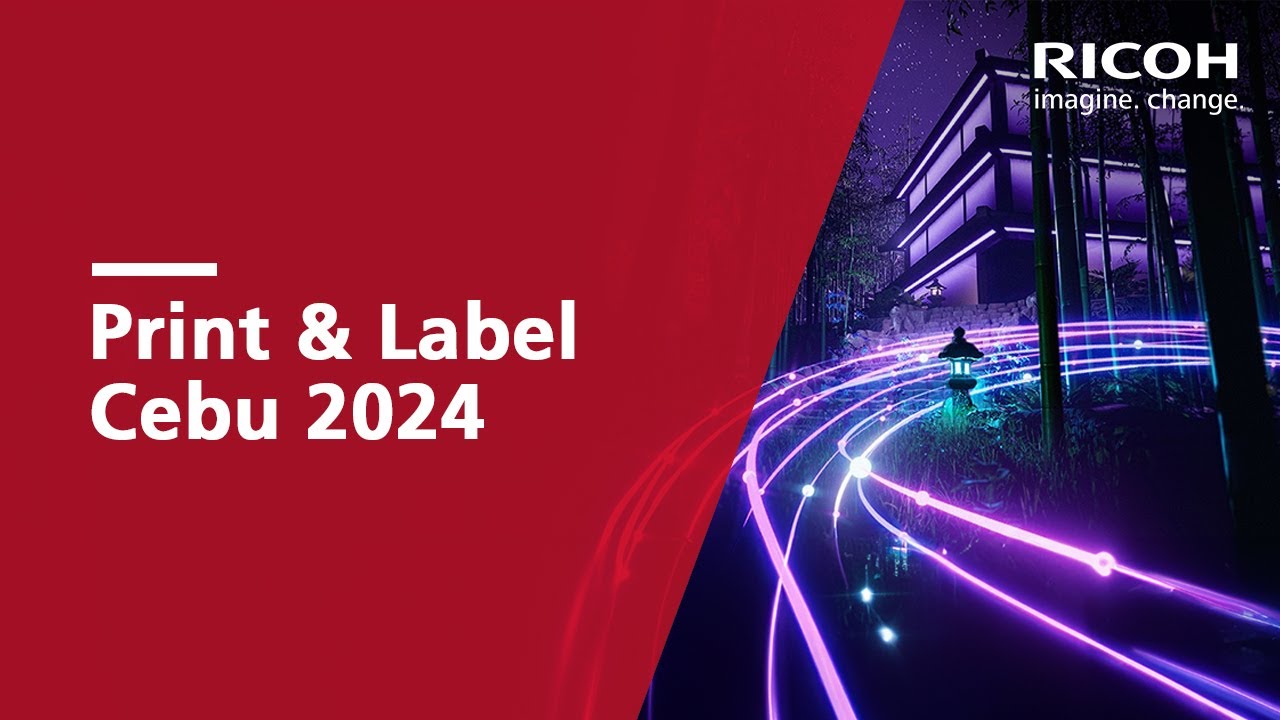 Ricoh at Print and Label Cebu 2024 - YouTube