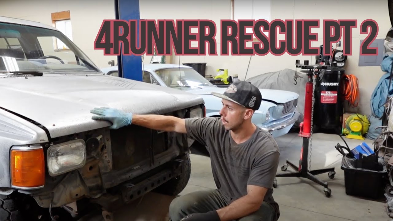 1987 Toyota 4Runner Rescue PT 2 - YouTube