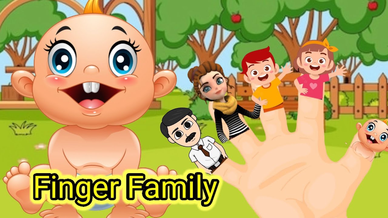 Finger Family Songs | Nursery Rhymes & Kids Songs | 3D cartoon | Baby ...